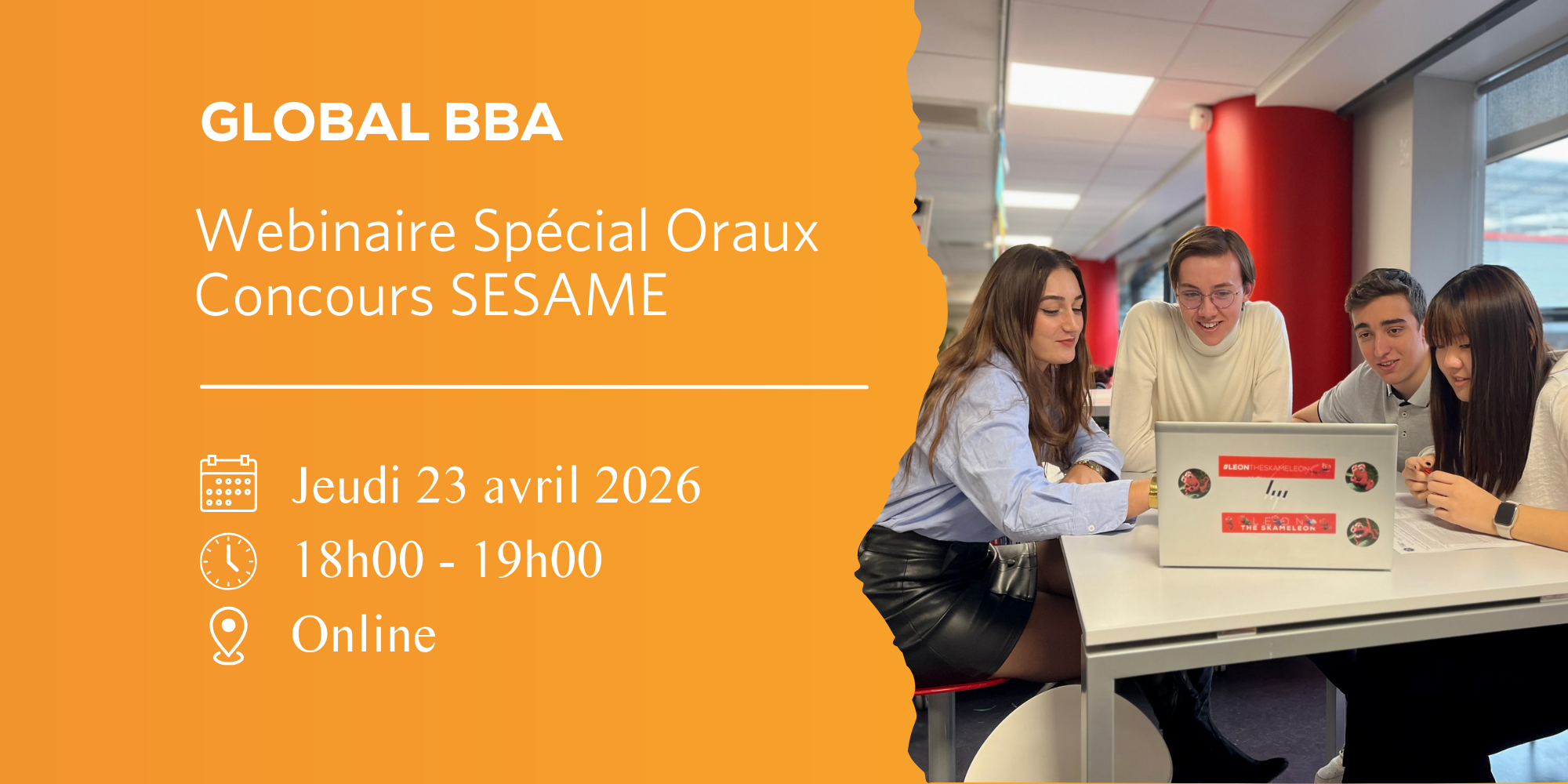 Webinaire Spécial Oraux SESAME - Global BBA | SKEMA BUSINESS SCHOOL
